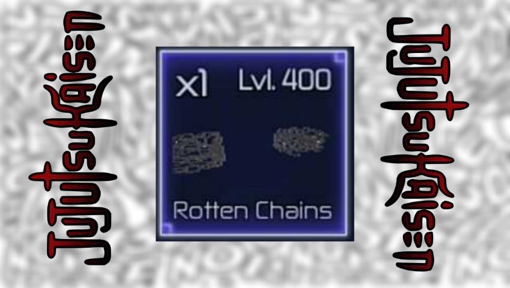 Rotten Chains ( Armor Accessory ) - [ Jujutsu Infinite ]item trade