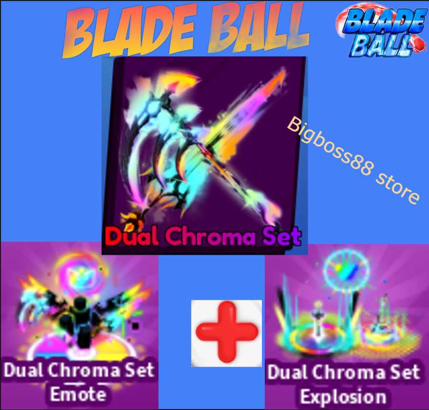Dual chroma set Full set - Blade Ball