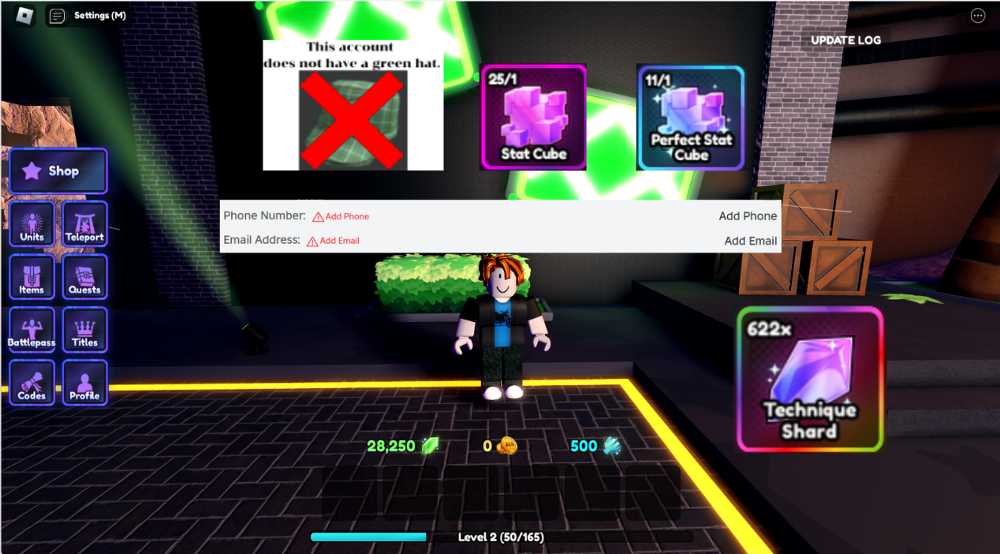 ACC Starter 622 Reroll 28000 Gems | Anime Last Stand ALS | Roblox