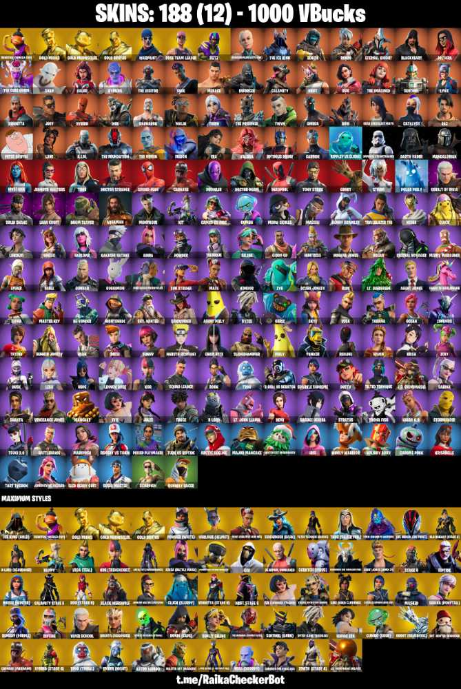 (PC/PSN/XBOX) 1000 VB | 188 SKINS | SNOWFLAKE | DRIFT | OUT WEST ...