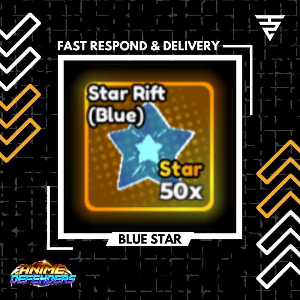 Blue Stars Rift 50x - Anime Defenders - Roblox