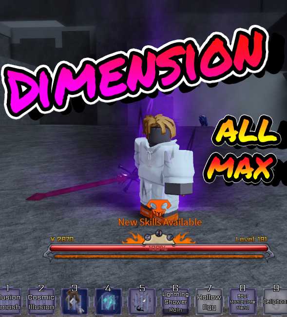 Peroxide GOD PVP | Dimension | Max Twin Soul | Fullbringer