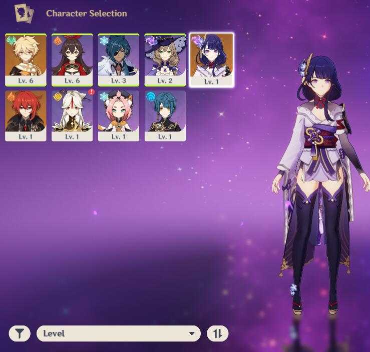 [NA]AR10 Diluc Raiden Baal No top-up, unset birthday, unlinked starter ...