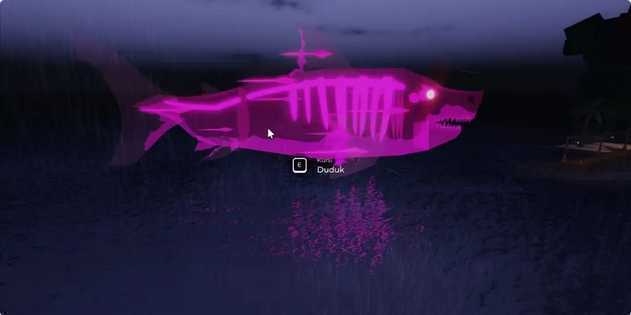 100% [Ready] [Fisch] Sparkling Shiny Giant Mythical Phantom Megalodon ...
