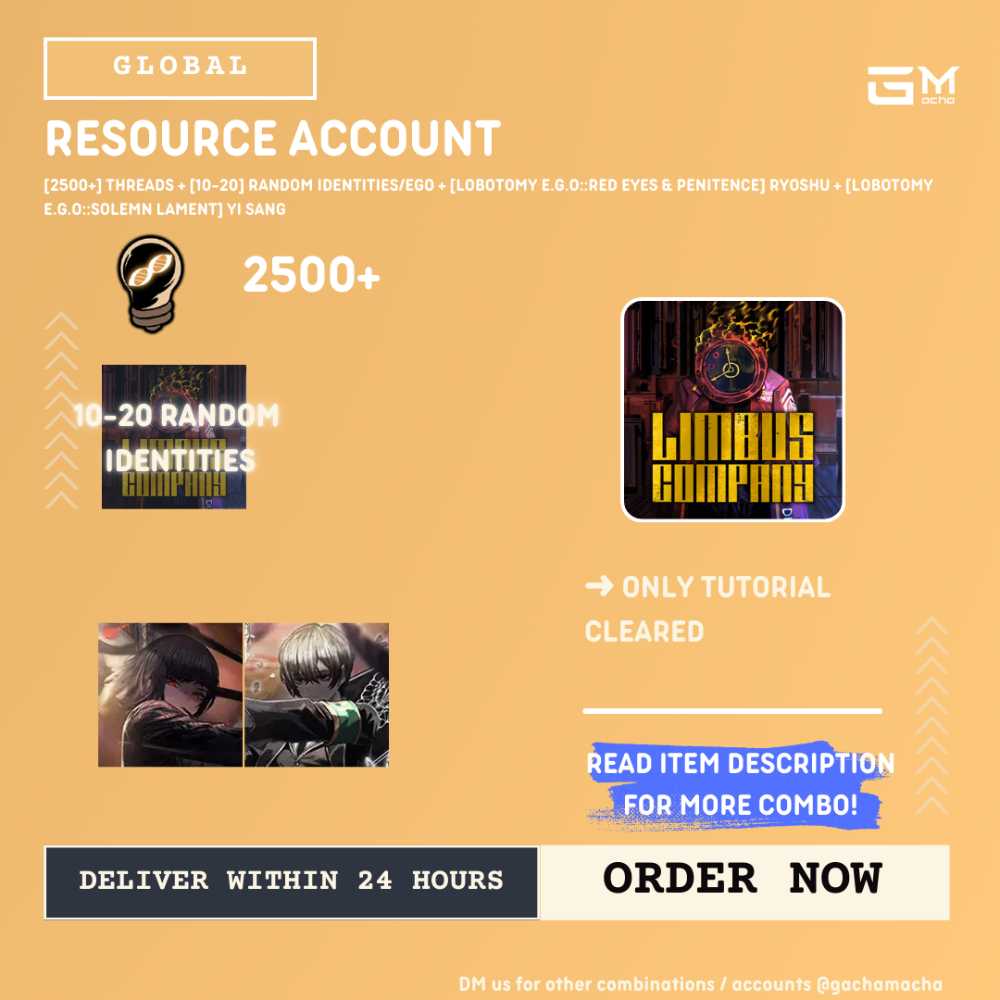 Global | Limbus Company Ryoshu Starter | Red Eyes Ryoshu + Solemn ...