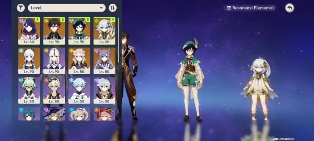 Asia Ar 55 | Zhongli Raiden Shogun Venti Nahida Ayaka Albedo Ningguang ...