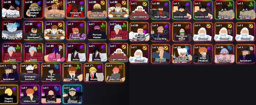 Anime Last Stand - Type Soul - Deepwoken