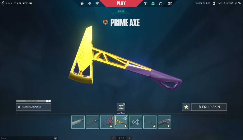 NA | Prime Axe, Araxys Vandal, Prime Vandal, Sovereign Marshal ...