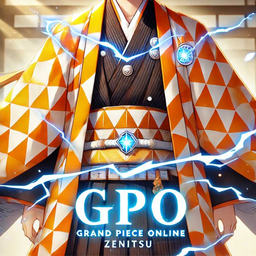 thunder haori ( GPO ) Zenitsu outfit