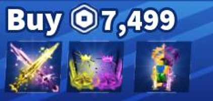 Blade Ball - Dual Royal Blades(7499R) Fast Delivery [GIFT ONLY]