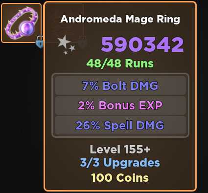 Andromeda Mage Ring