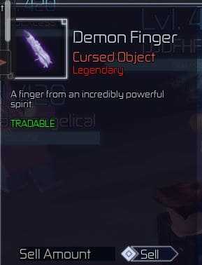Jujutsu InfiniteX100 DEMON FINGER