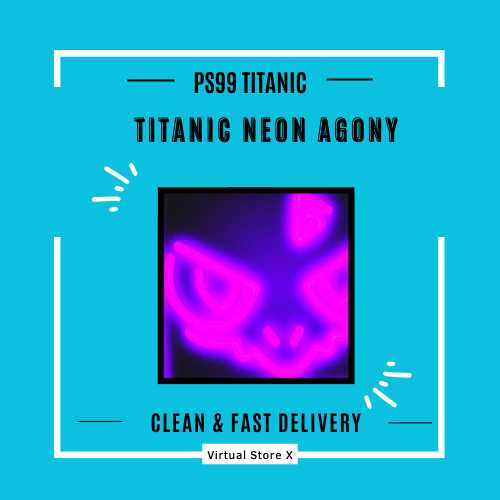 Roblox - Pet Simulator 99 - PS99 - Titanic Neon Agony - Cheap And Fast ...