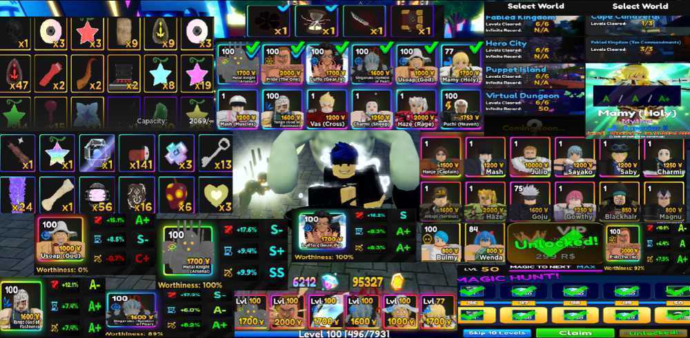 #014 Anime Adventures META ACCOUNT : Metal Knight evo , Mamy holy ...