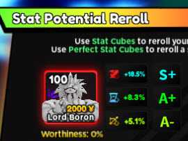 AA | LORD BOROS ( BORON ) | S+ A+ A- STAT