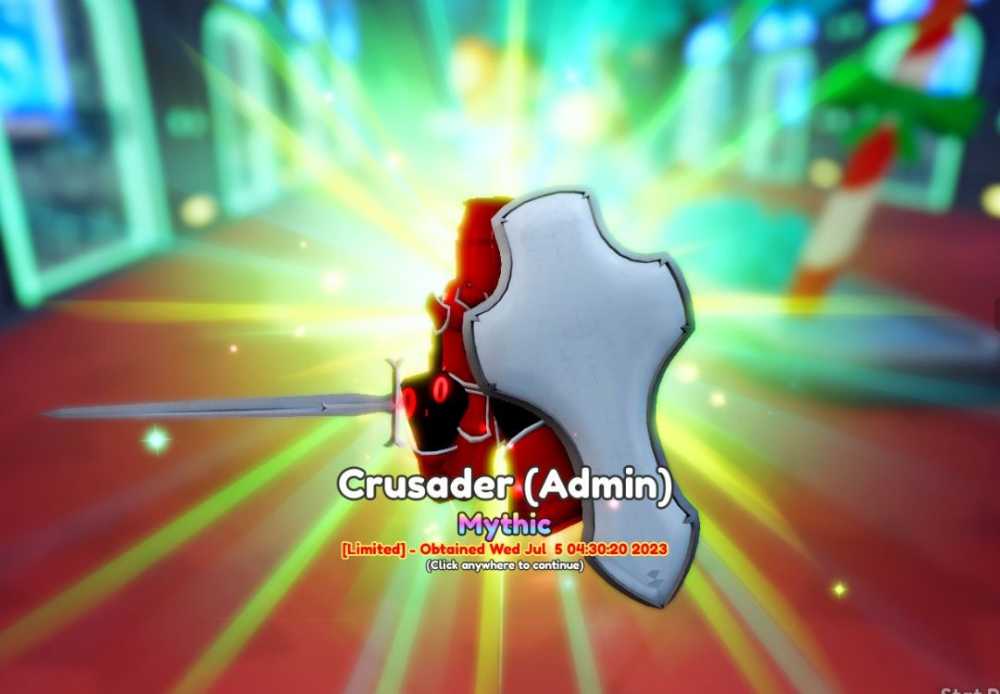 Crusader ( Admin ) EVO - Anime Adventures