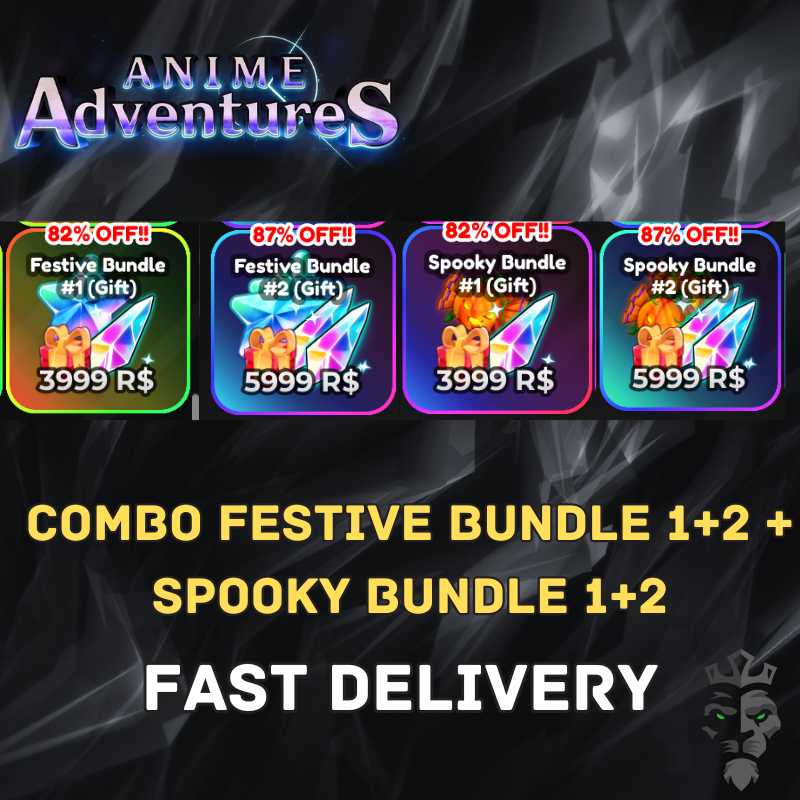 Combo Festive Bundle 1+2 + Spooky Bundle 1+2 [GIFT] - Anime Adventures ...