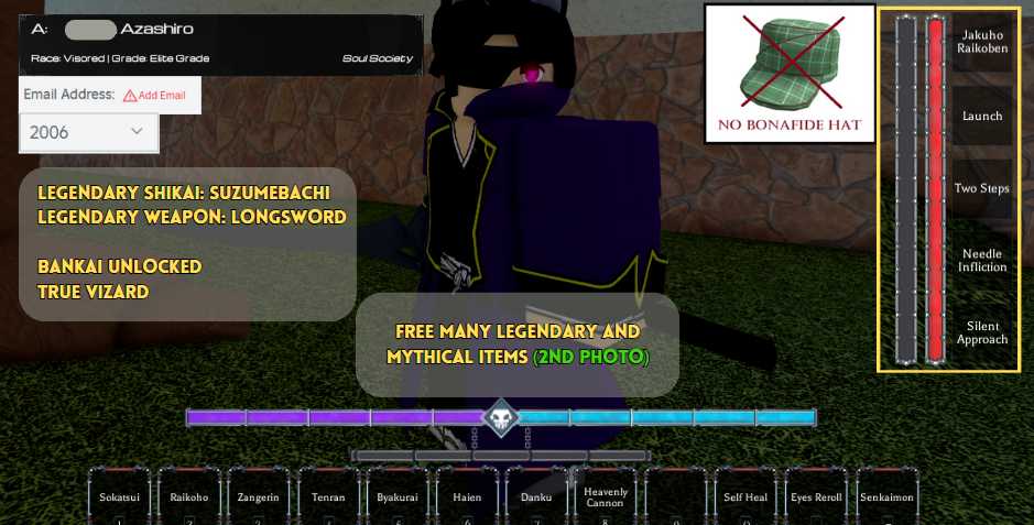 TYPE SOUL True Vizard (Instant Delivery / Suzumebachi / Bankai Unlocked ...