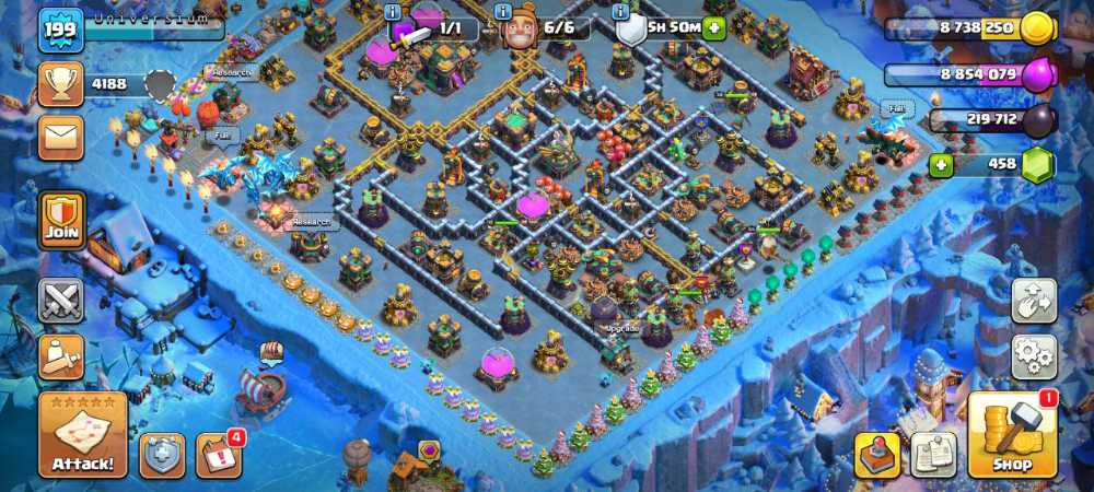 TH14 FULL MAXEDEPIC EQUIPMENTS [HIGH LEVELS]STACKED WITH RARE ...