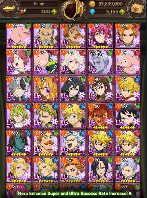 [7DS T40] [Global] 3100+ Diamonds - UR The One Escanor - Ultimate ...