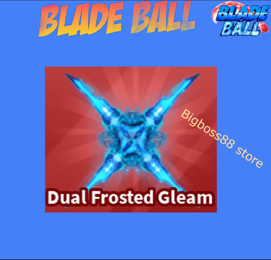 Dual Frosted Gleam - Blade Ball