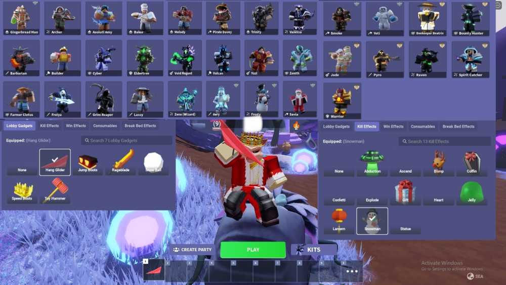 [BEDWARS] 33 KITS, AERY, VOID REGENT, PYRO, RAVEN + 4 SKINS | GOOD ...