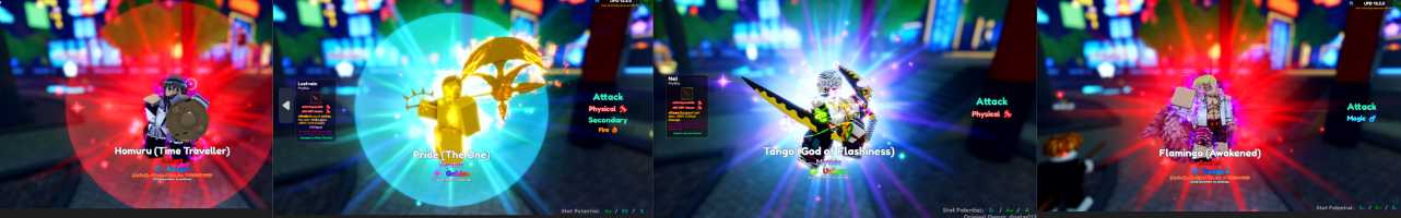 Anime adventure / Unique Tengen / X2 Doflamingos / 1 Homuru / Golden ...