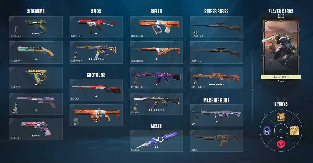 [LA] Valorant GO! Knife, Sentinels of Light Vandal, Prime Vandal ...