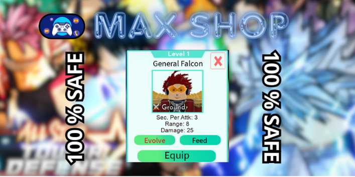 General Falcon (Hawks) | All Star Tower Defense (ASTD) | Best Deal