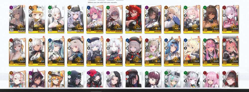 SEA | 36 SSR FULL META DUO SCARLET DUO JK DUO BUNNY MODERNIA Skin 8 ...