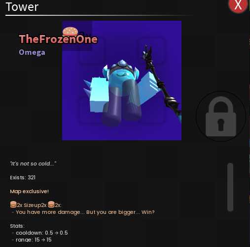 [Limited Stock for holiday] Ball Tower Defense Unit : Omega The Frozen ...