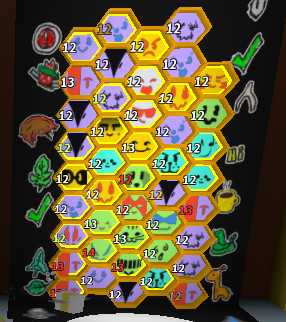 [Bee Swarm (BSS)] pengu: Lvl. 12 Hive [44 Bees: 21 Mythic, 9 Event ...