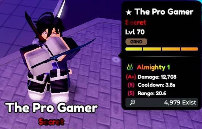 ALMIGHTY THE PRO GAMER / ALMIGHTY SJW - [ANIME DEFENDER - ROBLOX]