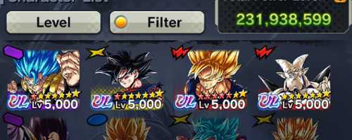 N207 2 UL (Ui Goku 8s + Gogeta Blue 8s) Ultimate Gohan + Super 17 ...