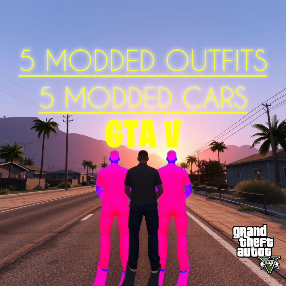 [PC] 5 MODDED CARS + 5 MODDED OUTFITS + CUSTOM RANK + MODDED RUN + EVERYTHING UNLOCKED