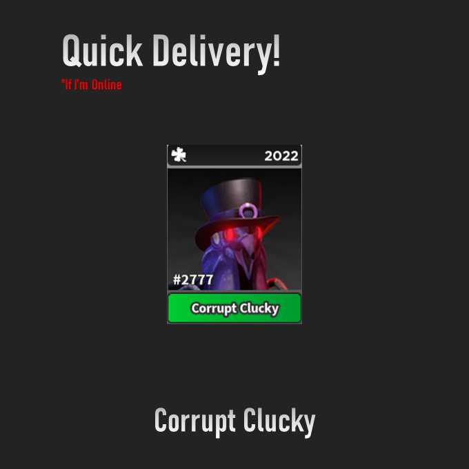 STK / Survive The Killer - Corrupt Clucky