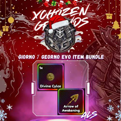 Anime Last Stand / ALS - Giorno / Georno EVO ITEMS BUNDLE! CHEAPEST ...