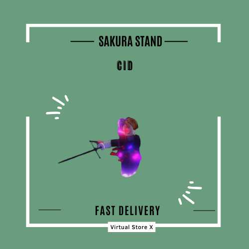 Roblox - Sakura Stand - CID - Mastery 12 - Cheap And Fast Delivery!!