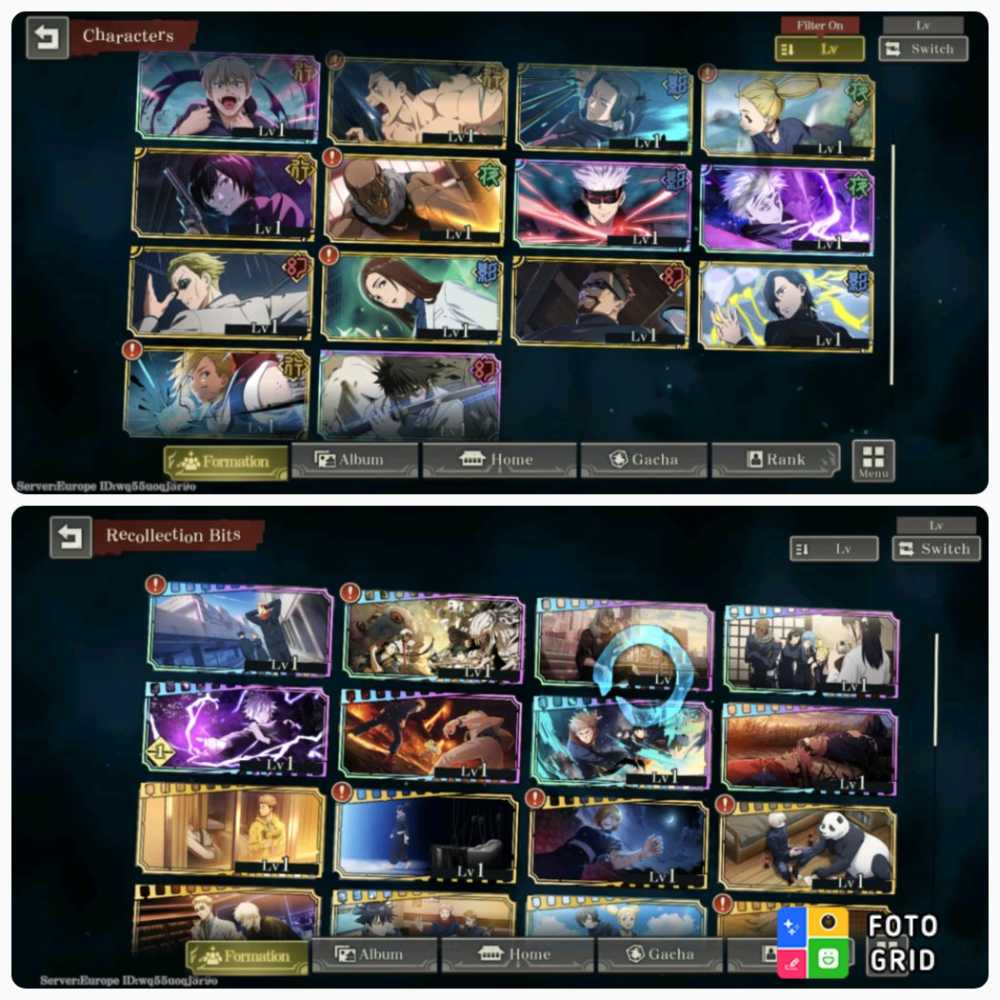 EU starter after tutor | yuta + gojo V2 sign nonstandard + gojo V1 ...