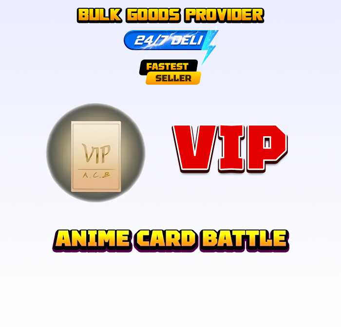 VIP Anime Card Battle FASTEST ️ 24/7 Deli Team