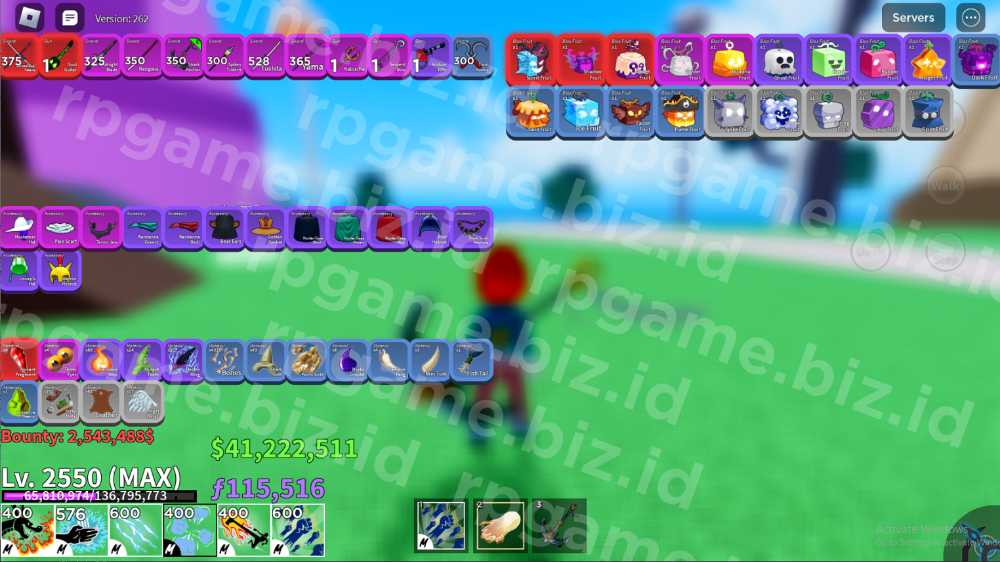 Blox Fruits| Lv2550 | Godhuman + Cursed Dual Katana + Shark Anchor + Soul Guitar | Full Skill ...