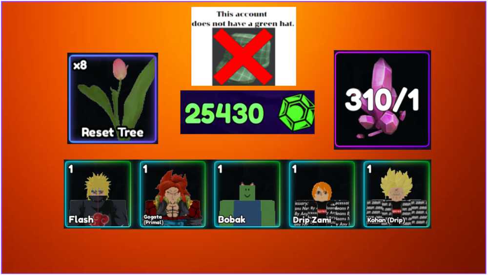 ACC Starter 310 Reroll 24000 Gems 5 Units Limited | Anime Last Stand ...