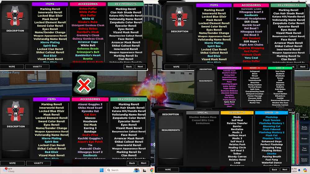 type soul bankai Kyokasuigetsu 0.5%/yamamoto3%/true vizard Health Regen ...