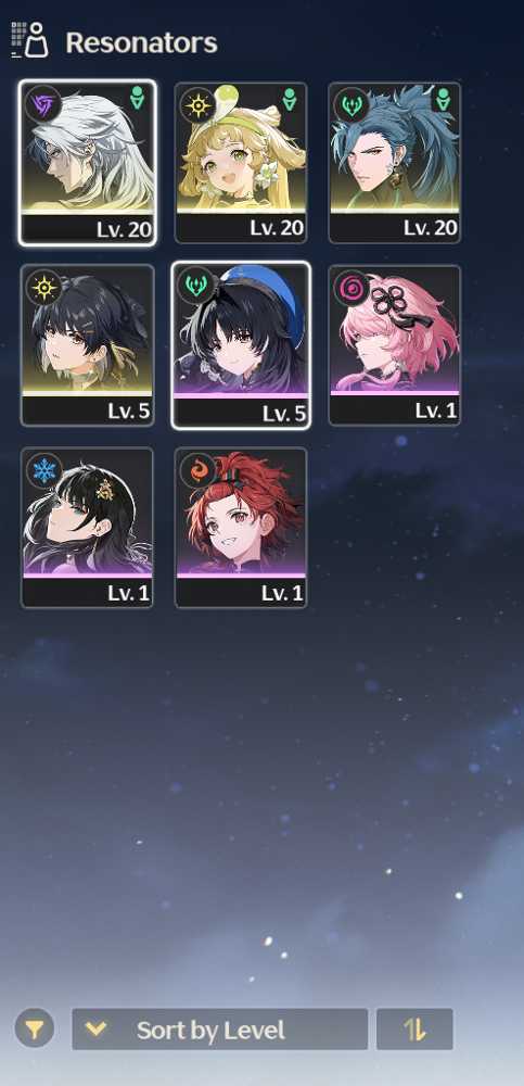 NA--JiYan+Calcharo+Verina-Lv3--New player banner + selection ticket