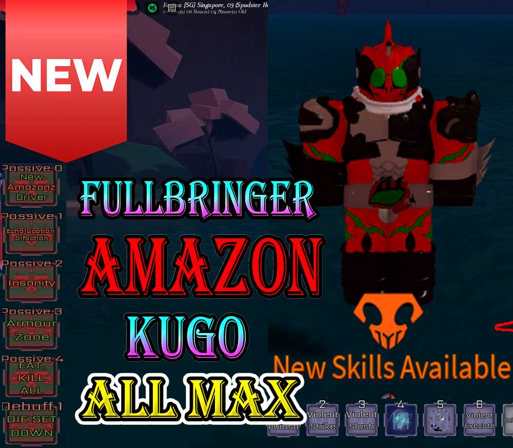 Peroxide Fullbringer Amazon |Kugo Clan