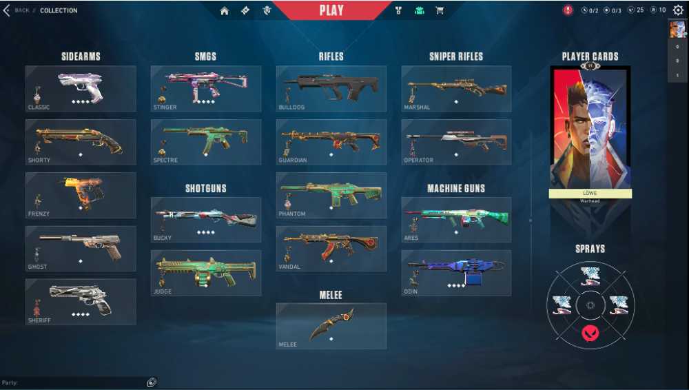 EU / 31 skins / Ruin Dagger / Ruin Vandal / Ruin Marshal / Reaver ...