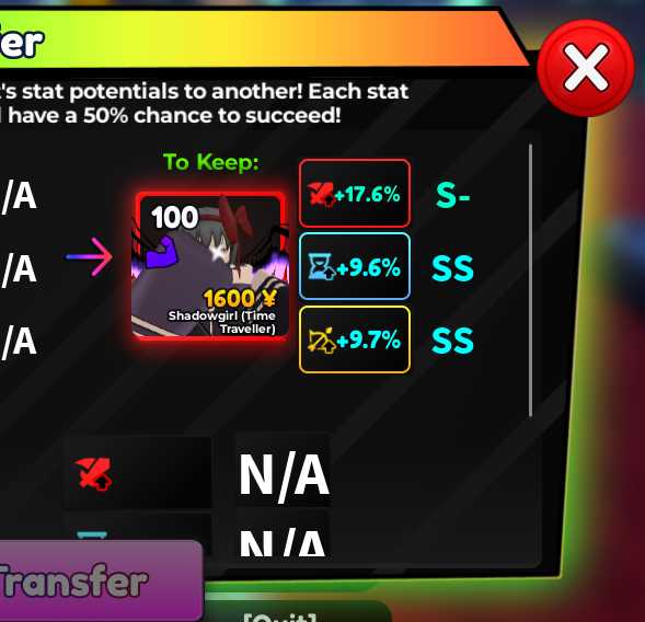 SHINY HOMURA EVO S-,SS,SS | ANIME ADVENTURES (SHADOWGIRL TIME TRAVELER)