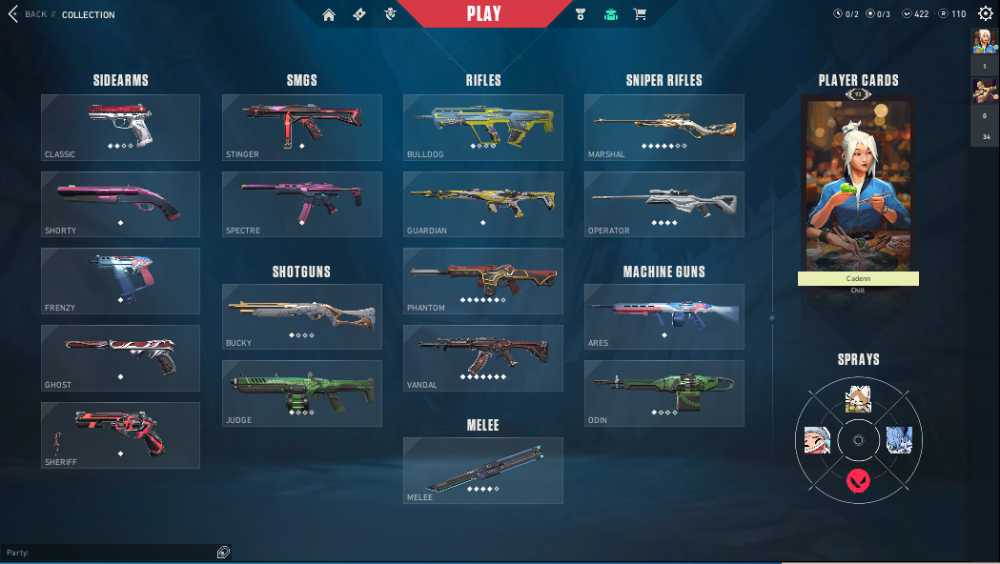 NA / 49 skins / RGX 11z Pro Firefly / Prime//2.0 Karambit / Sentinels ...