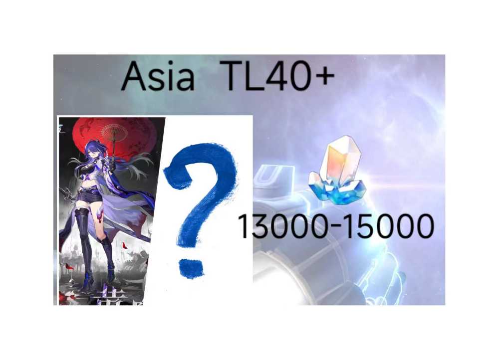 [Asia]TL40+Acheron +13000-15000 Star Jade+Random five-star character ...