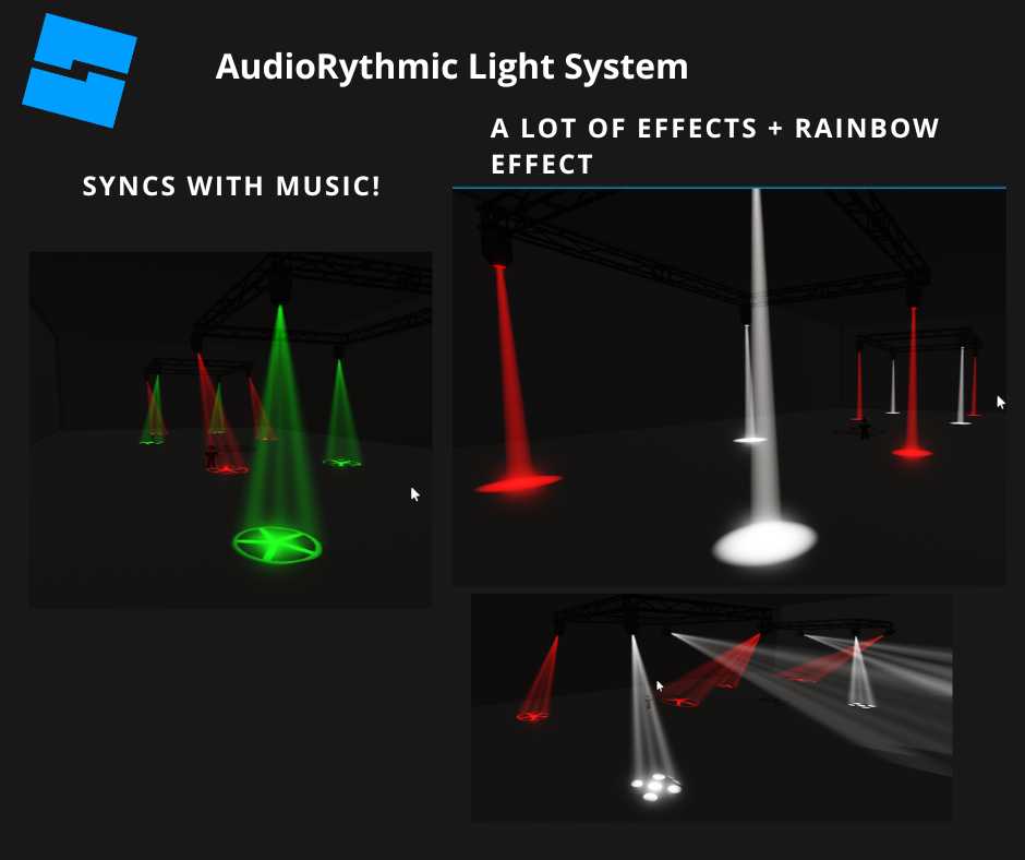 Roblox Studio - Light System Audiovisualizer Lights